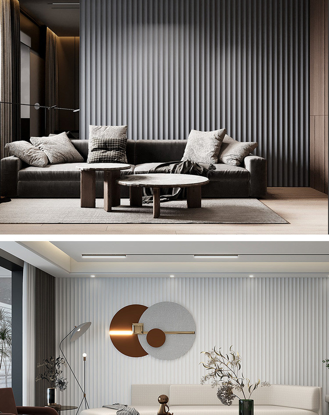 Antibacterial WPC Wood Panel Wood Plastic Composite Cladding Wall Panel